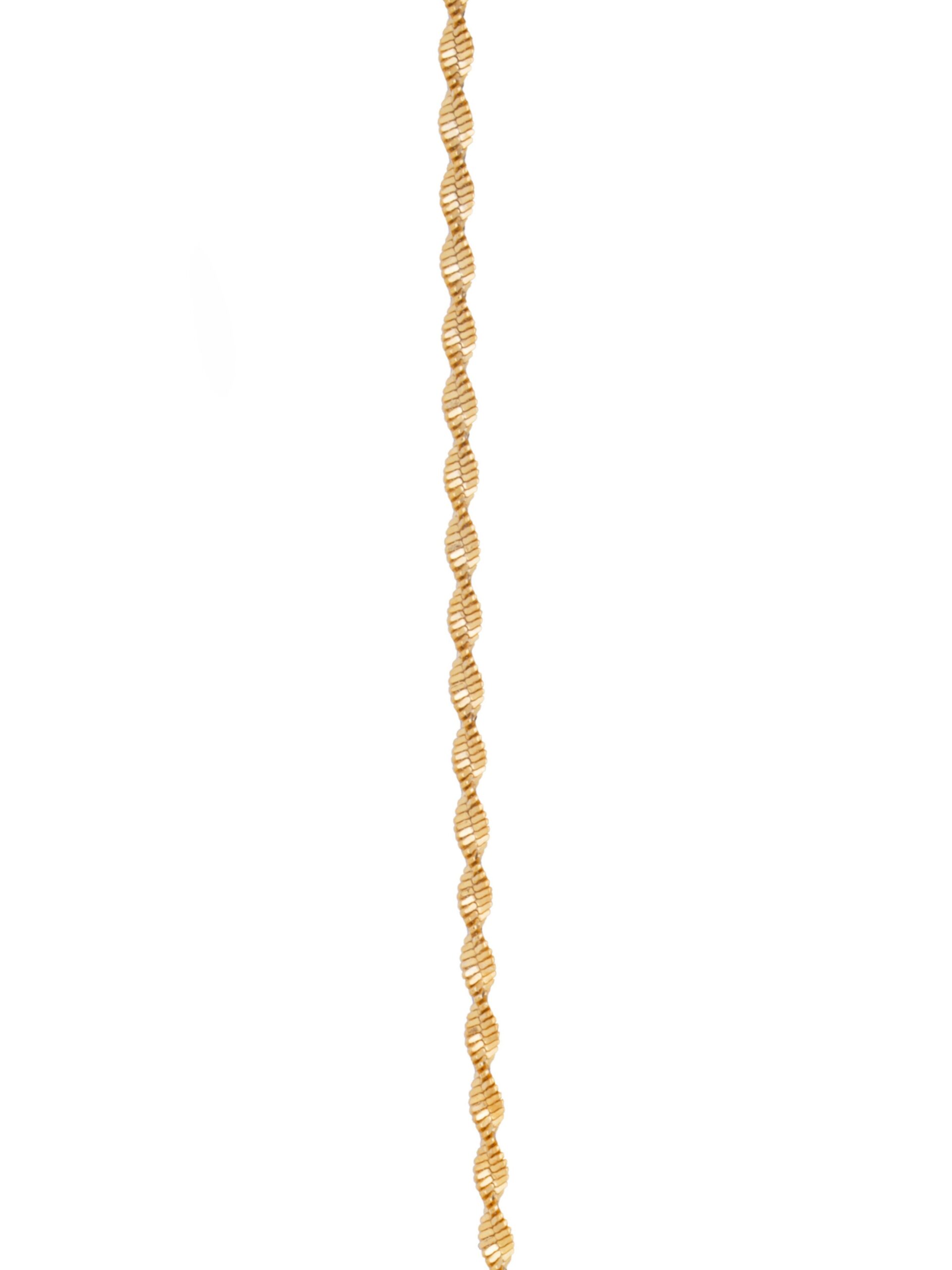 twisted chain necklace - barbóra jewellery