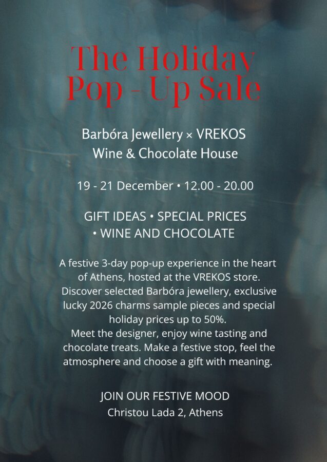 HOLIDAY POP-UP SALE - barbóra jewellery